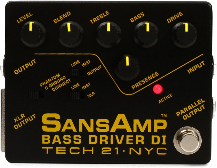 Tech 21 SansAmp Bass Driver DI Demo
