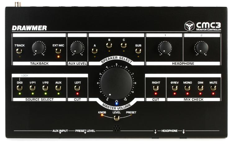Sweetwater at AES 2018: Drawmer CMC3 Compact Monitor Controller