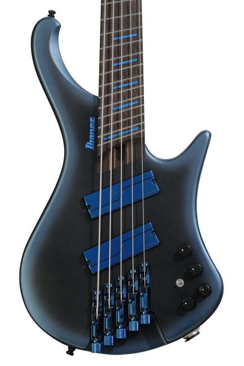 Ibanez Bass Workshop EHB5MSBSP 5-string Multi-scale Bass Guitar Demo ...