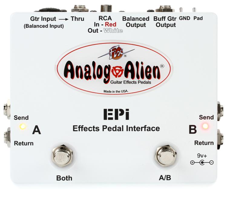 Analog Alien Effects Pedal Interface Overview