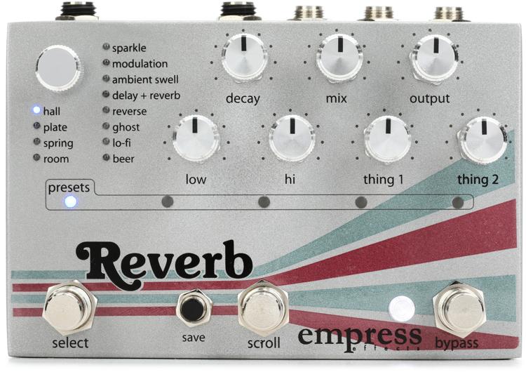 Empress Reverb Pedal Demo - InSync