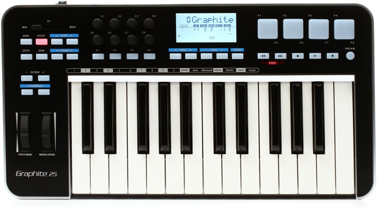Samson Graphite 25 Controller Keyboard - Sweetwater at Winter NAMM 2013...