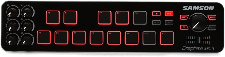 Samson Graphite MD13 Portable Control Surface Overview - Sweetwater at ...