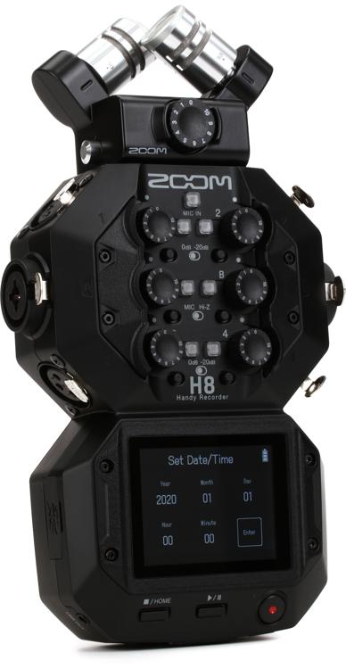 Zoom H8 8-input Handy Recorder Overview