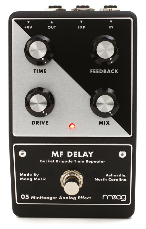 Moog MF Delay Minifooger Analog Delay Pedal Review - InSync