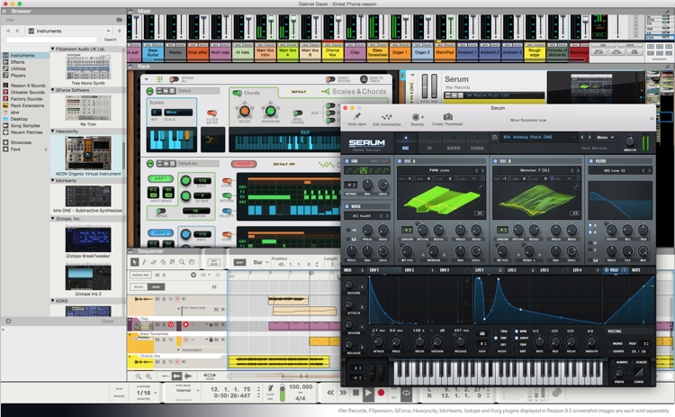 Propellerhead Reason 9.5 DAW Software Reviewed - Now Supports Plug-ins!...
