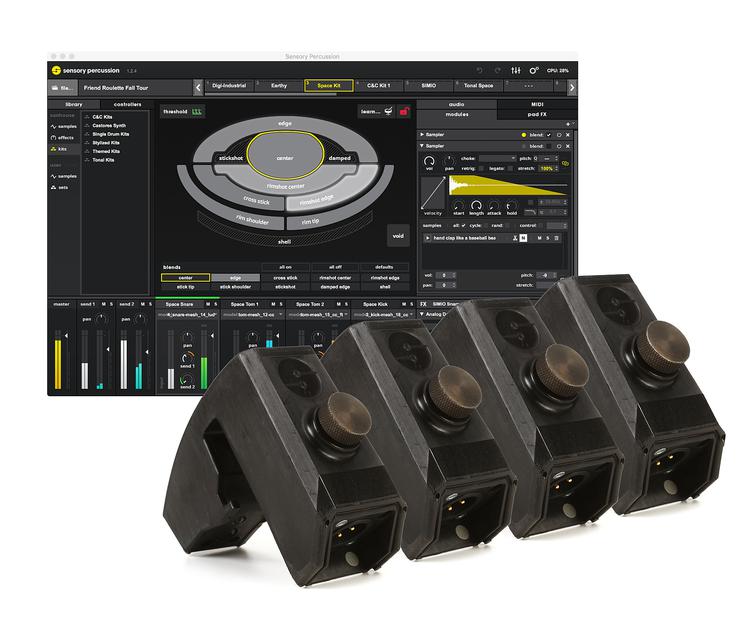 Sensory Percussion Drum Sensor Ecosystem Demo