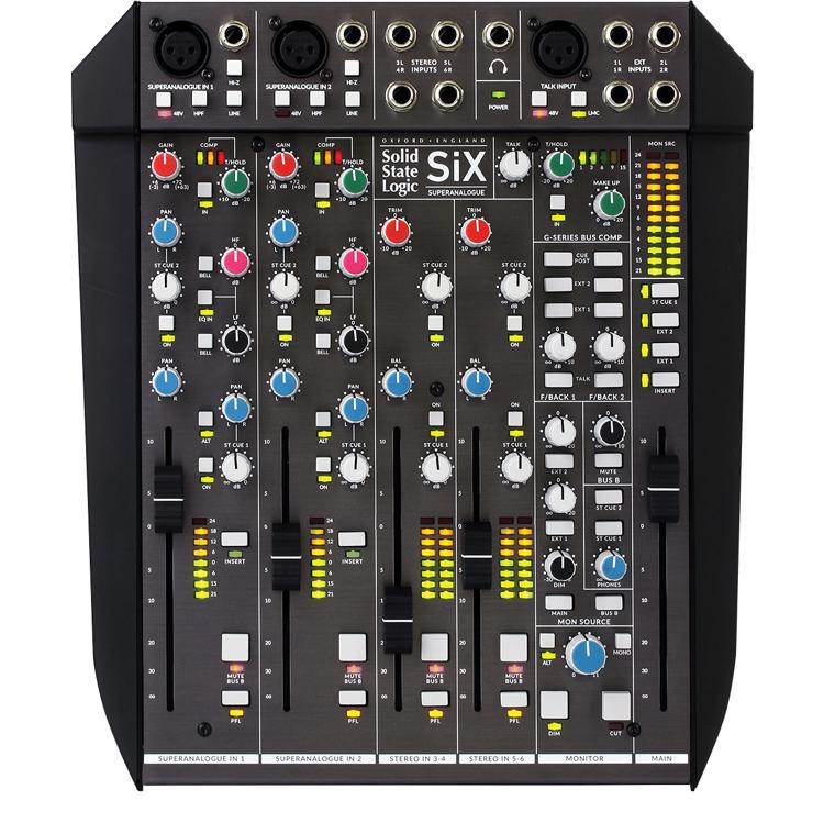 Solid State Logic SiX Desktop Mixer Overview