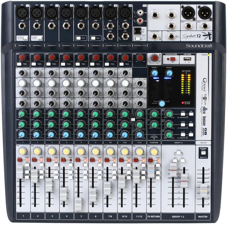 Soundcraft Signature 12 | Sweetwater.com