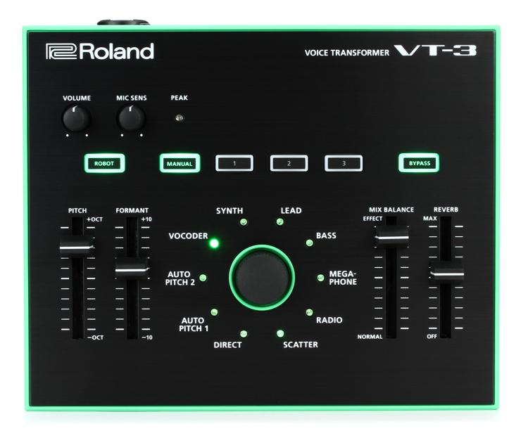 Roland VT-3 Voice Transformer | Sweetwater.com