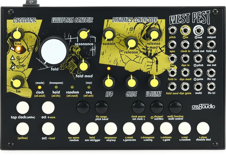 Meet the West Pest | Cre8audio West Pest Semi-modular Analog Synthesizer...