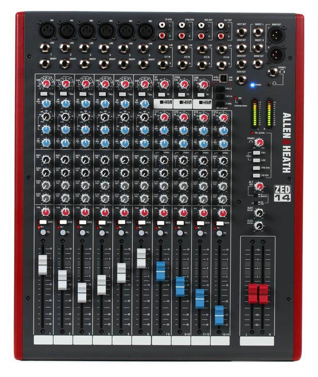 Allen & Heath ZED-14 | Sweetwater.com