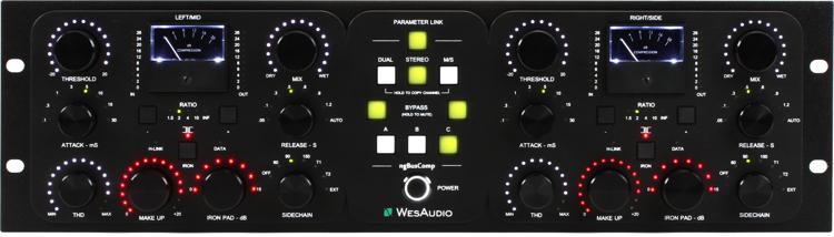 WesAudio ngBusComp Analog Bus Compressor with Digital Recall Demo