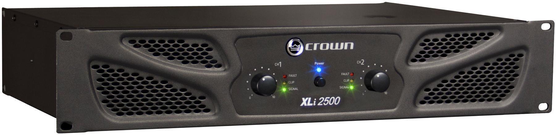 Introducing Crown XLi Power Amplifiers