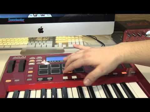 Akai MAX25 USB/MIDI/CV Keyboard Controller Overview - Sweetwater Sound...