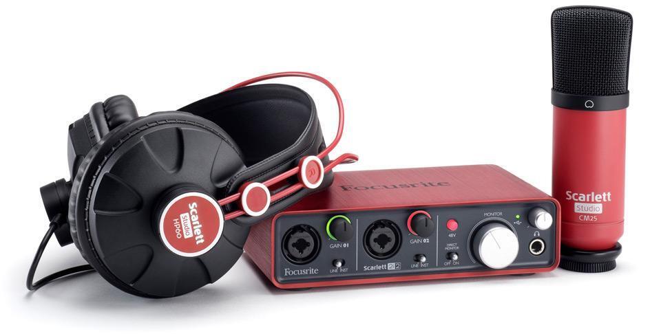 Focusrite Scarlett Studio Launches!