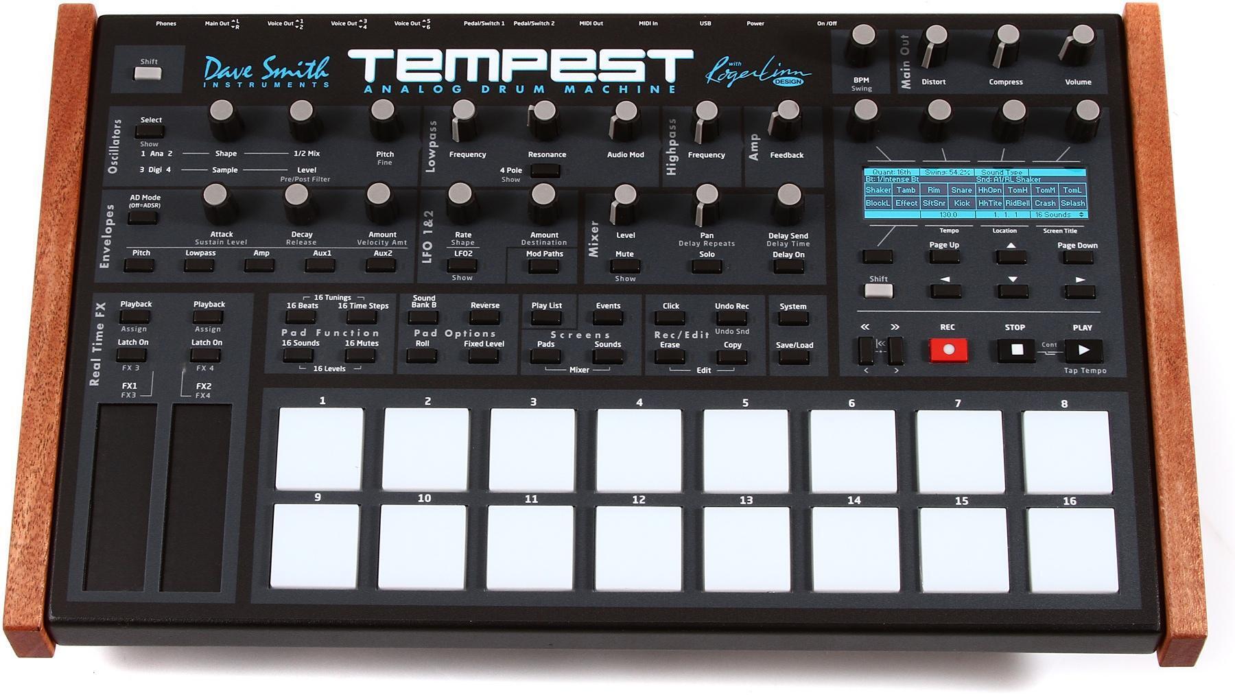Dave Smith Instruments Releases Tempest OS v1.3