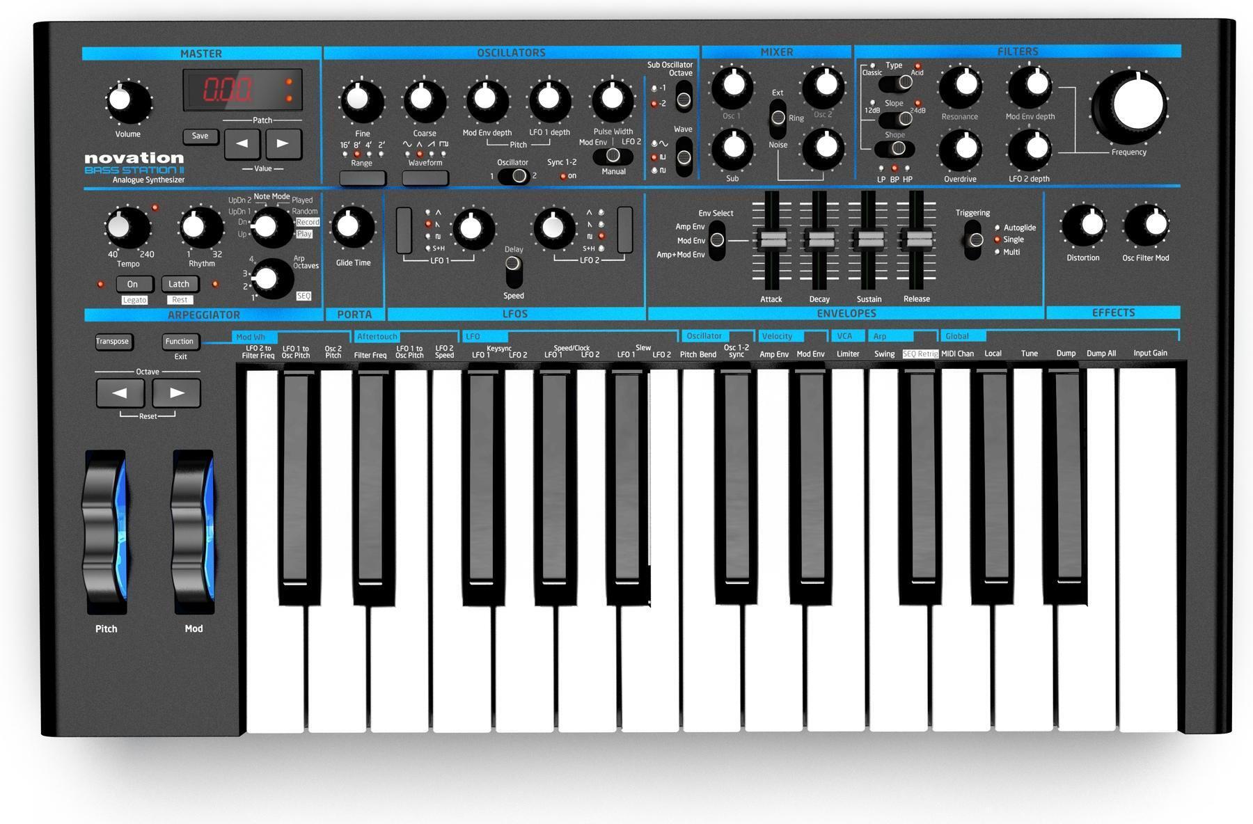 Novation Previews Bass Station II