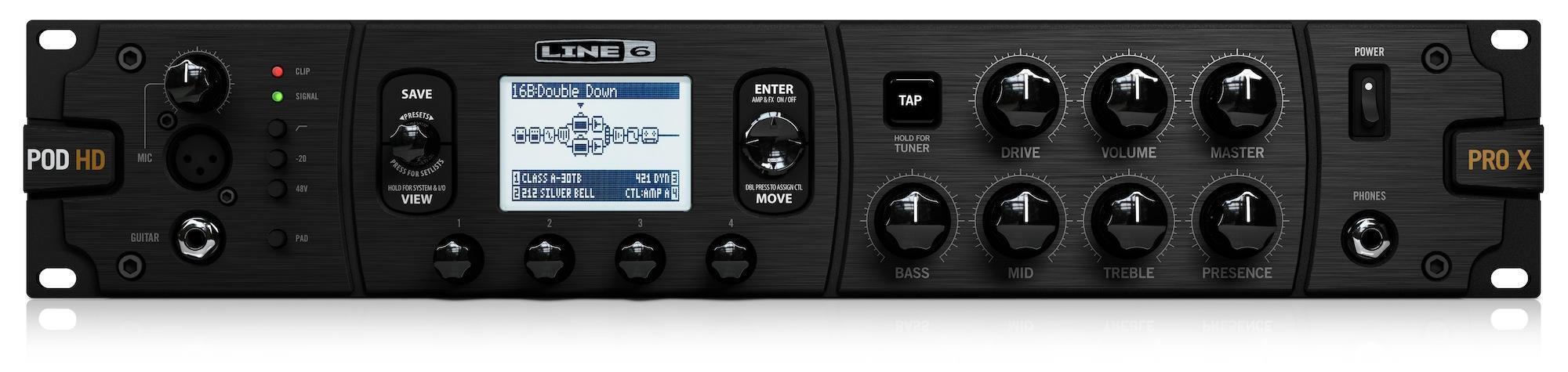 Line 6 Announces POD HD Pro X
