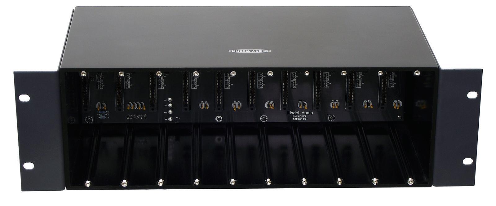 AES News: Lindell 510 500-series Chassis and Power Supply