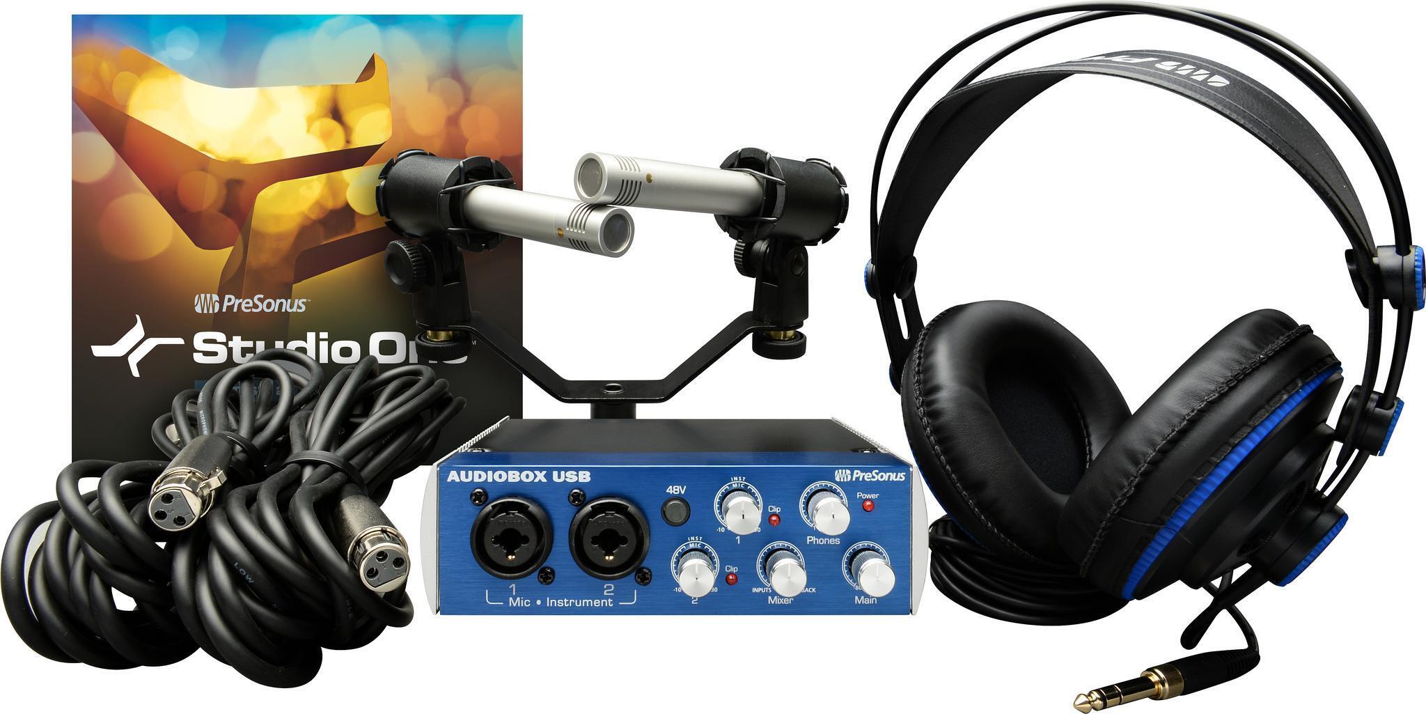 PreSonus AudioBox Stereo Recording Kit