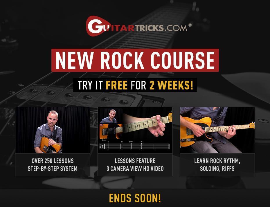Learn Rock Guitar and Win Big!