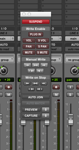Why is Pro Tools Automation Control Grayed Out?