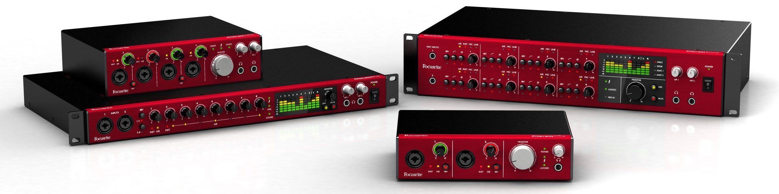 Winter NAMM 2015: Focusrite Clarett Series