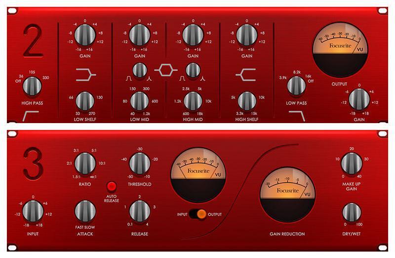 Winter NAMM 2015: Focusrite Red 2 and Red 3 Plug-ins