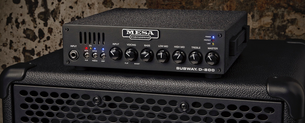 Mesa Unveils 5.5-pound, 800-watt Bass Amp