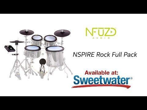 Nfuzd Audio NSPIRE Rock Full Pack Electronic Trigger Demo by Sweetwater...