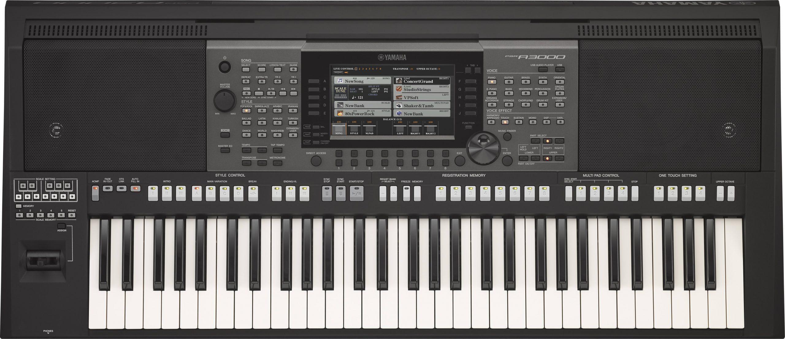 Winter NAMM 2016: Yamaha PSR-A3000