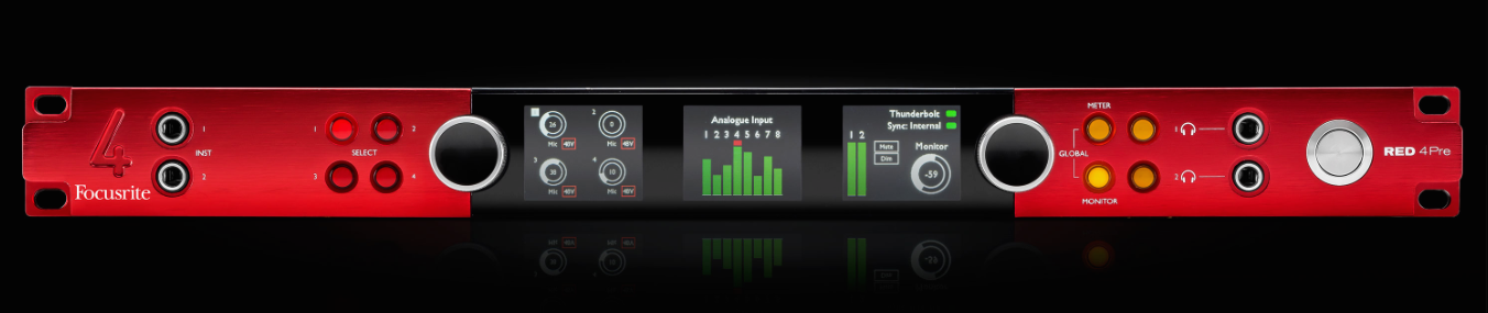 Focusrite Unveils Red 4Pre
