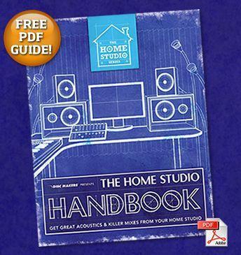 Free Home Studio Handbook from Disc Makers