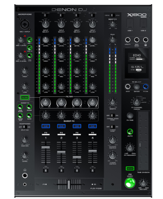 Winter NAMM 2017: Denon DJ X1800 Prime