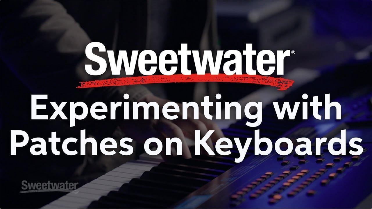 Experimenting with Keyboard Patches by Ian McIntosh from Jesus Culture...