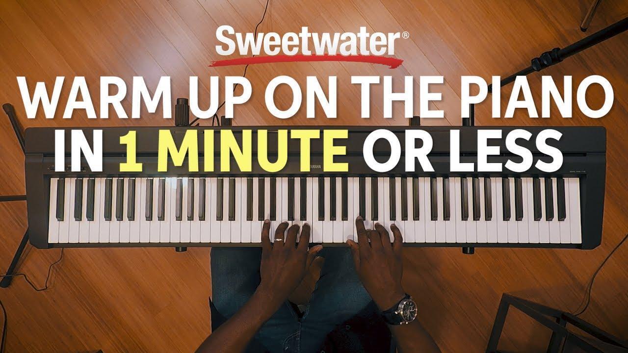 Warm Up on the Piano in 1 Minute or Less