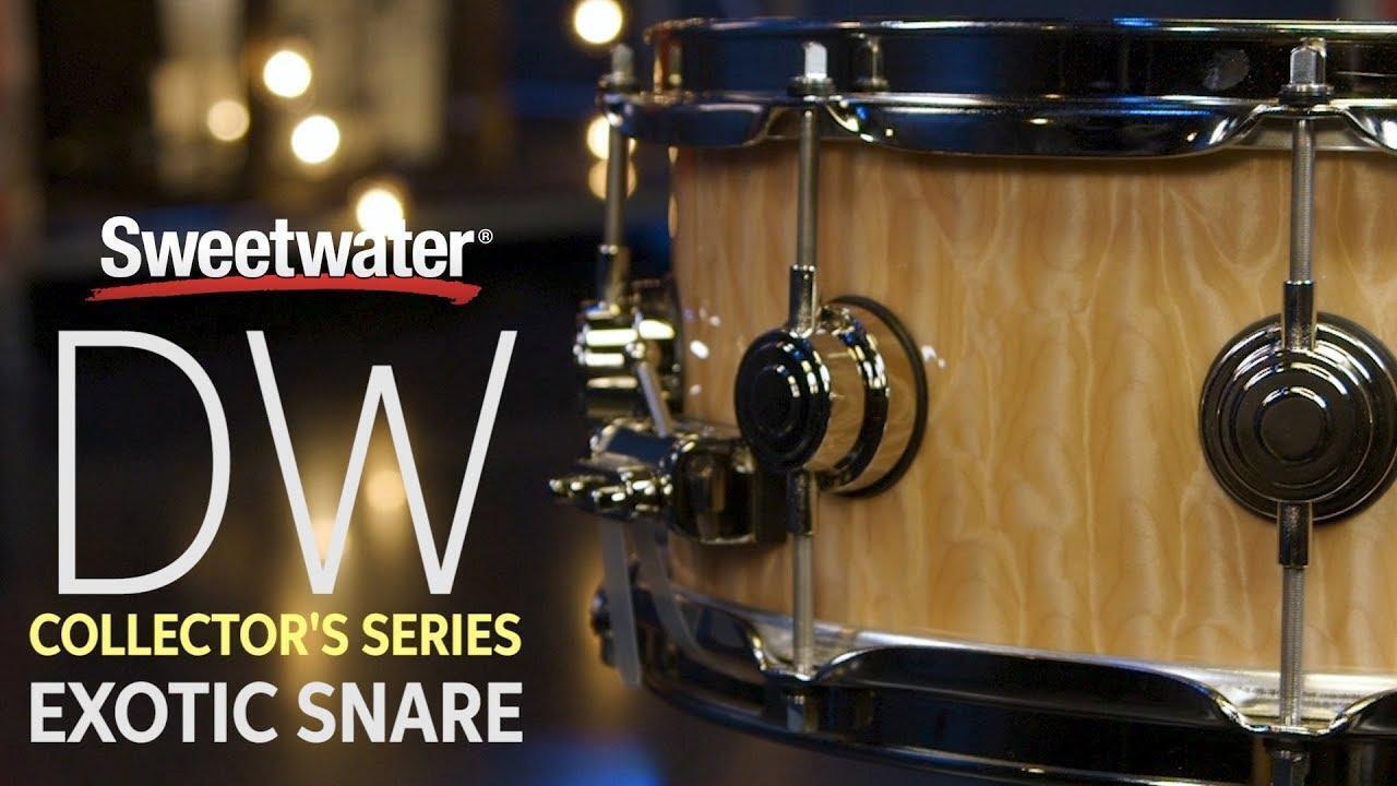DW Collector's Series Exotic Snare Drum Review