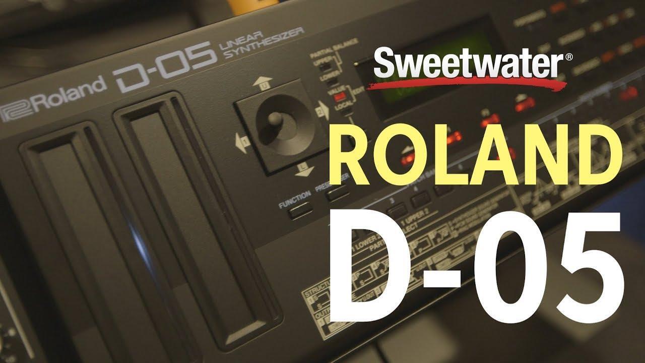 Roland D-05 Synthesizer Demo at Knobcon 2017