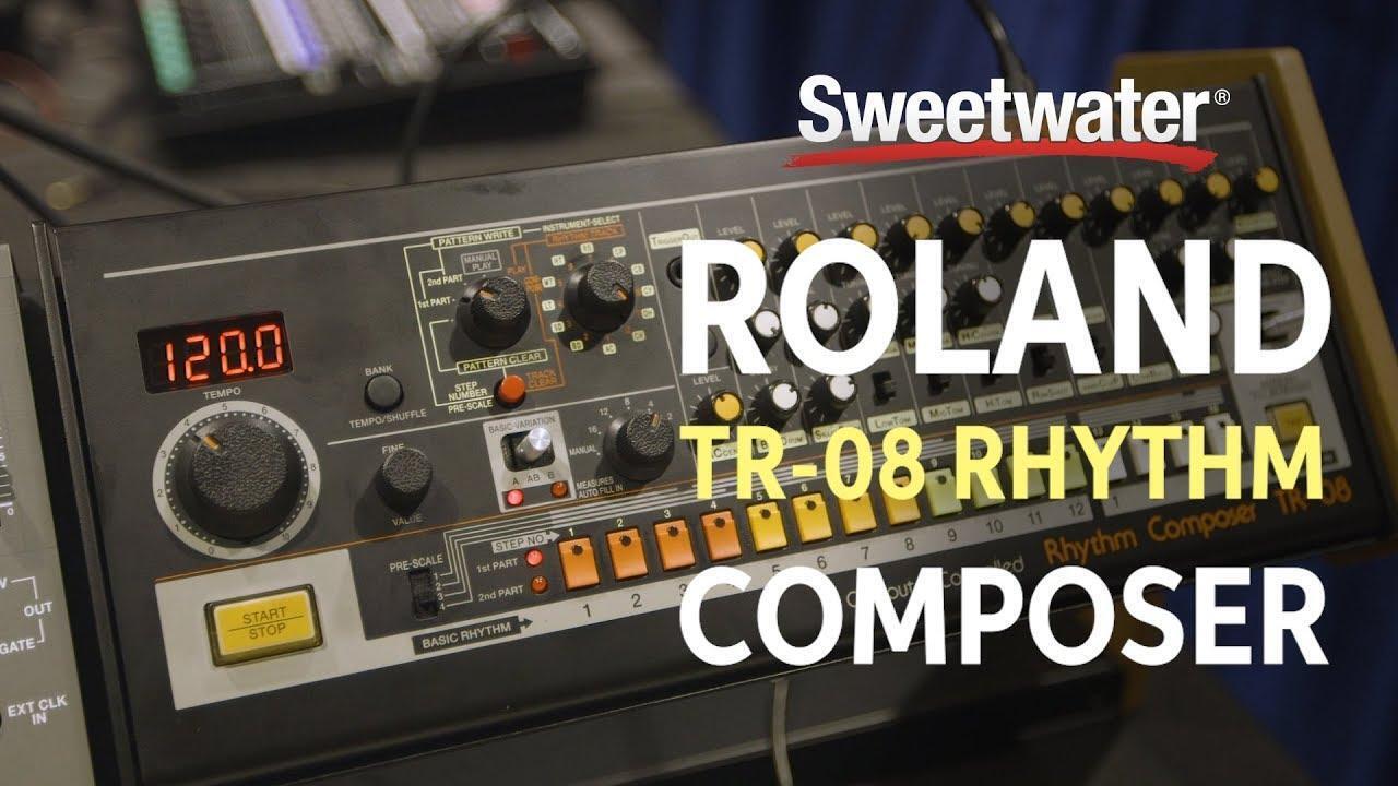 Roland TR-08 Rhythm Composer Demo — Knobcon 2017