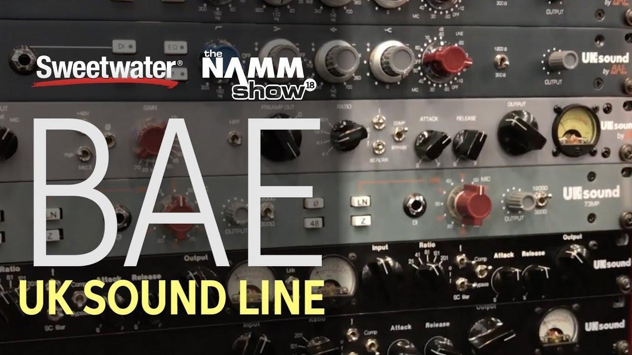BAE Audio - UK Sound Line at Winter NAMM 2018
