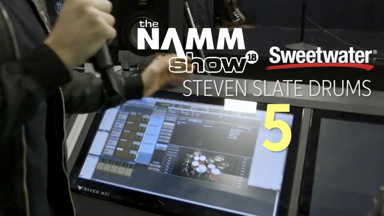 Steven Slate Drums Introduces SSD5 at Winter NAMM 2018