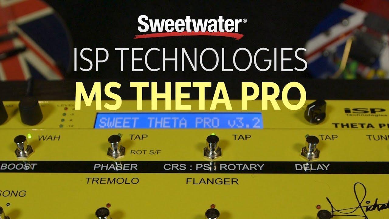 ISP Technologies MS Theta Pro DSP Michael Sweet Preamp and Multi-effects...