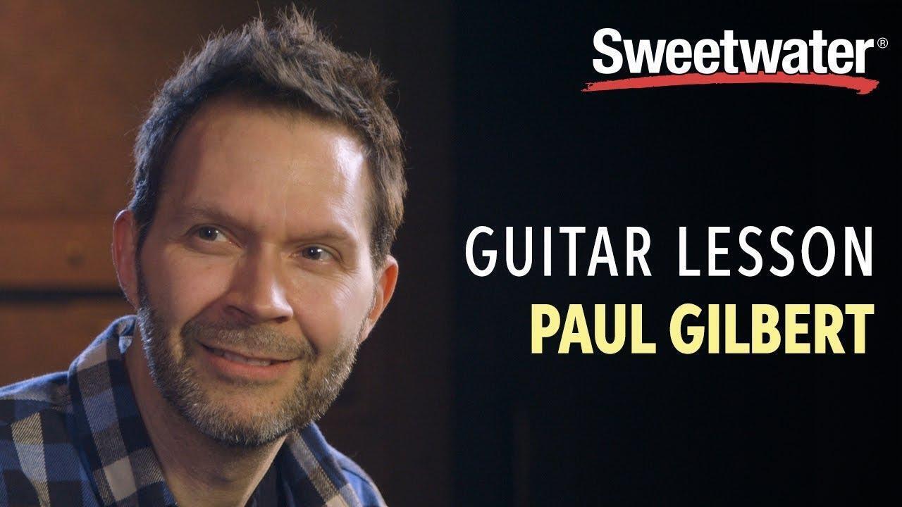 Guitar Lesson with Paul Gilbert