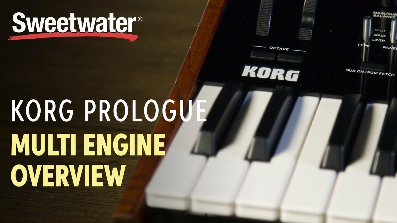 Korg Prologue Multi Engine Oscillator Overview