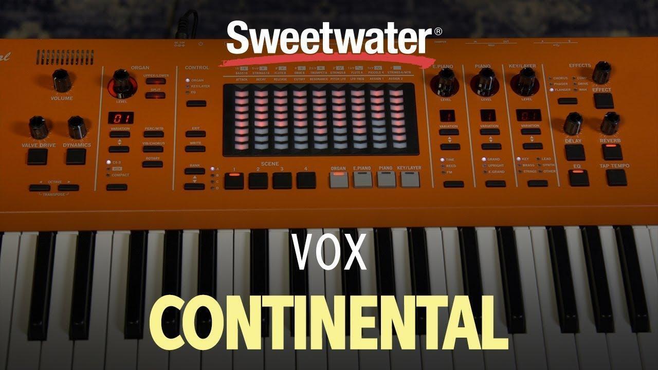 Vox Continental 61-key Performance Keyboard Review