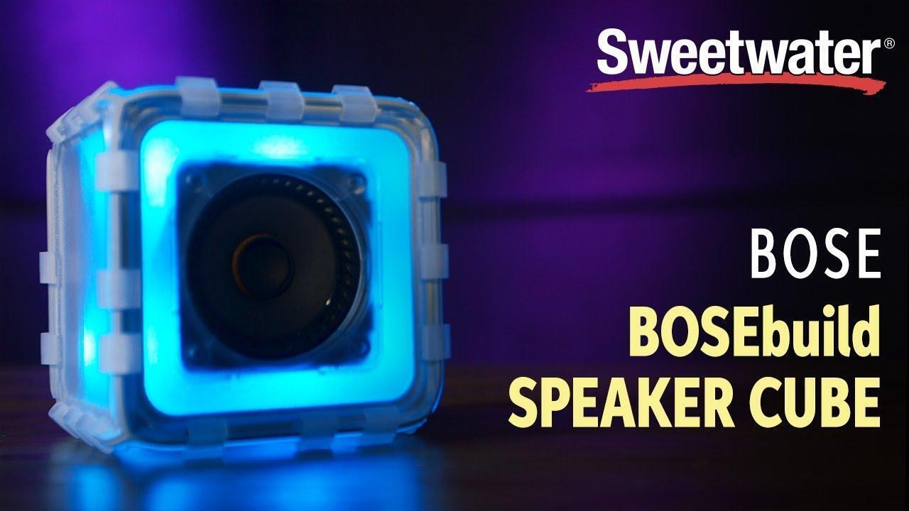 Bose BOSEbuild Speaker Cube Demo