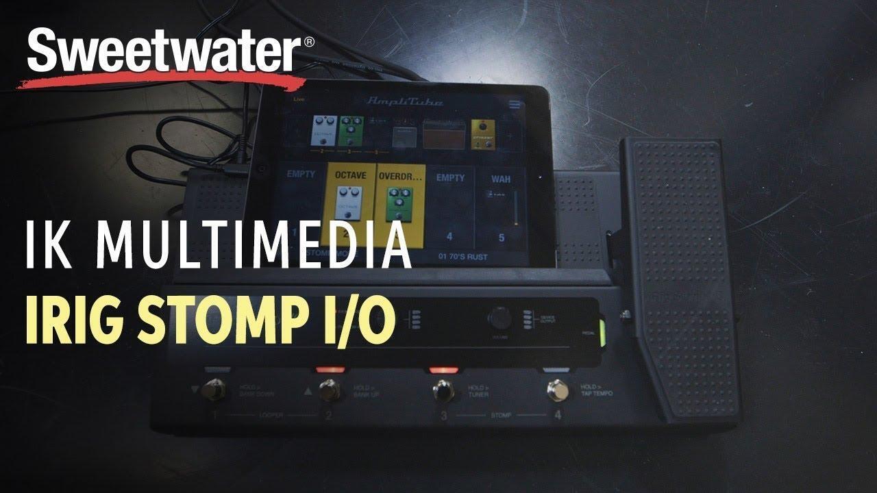 IK Multimedia iRig Stomp I/O Pedalboard Controller/Interface Review
