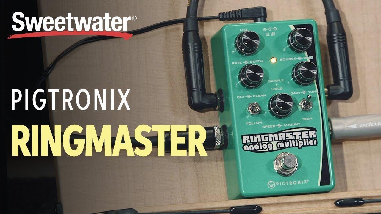 Pigtronix Ringmaster Analog Multiplier Pedal Demo