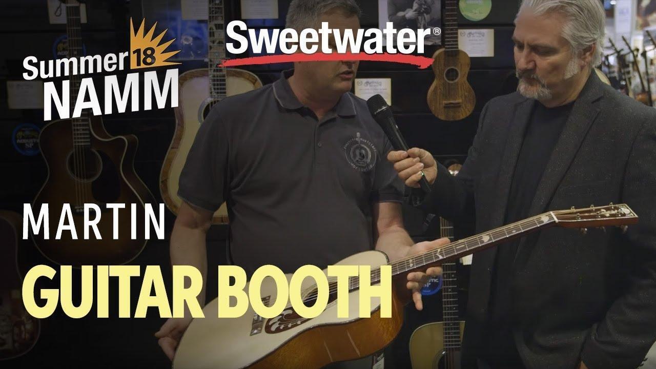 Summer NAMM 2018 Martin Guitars Booth